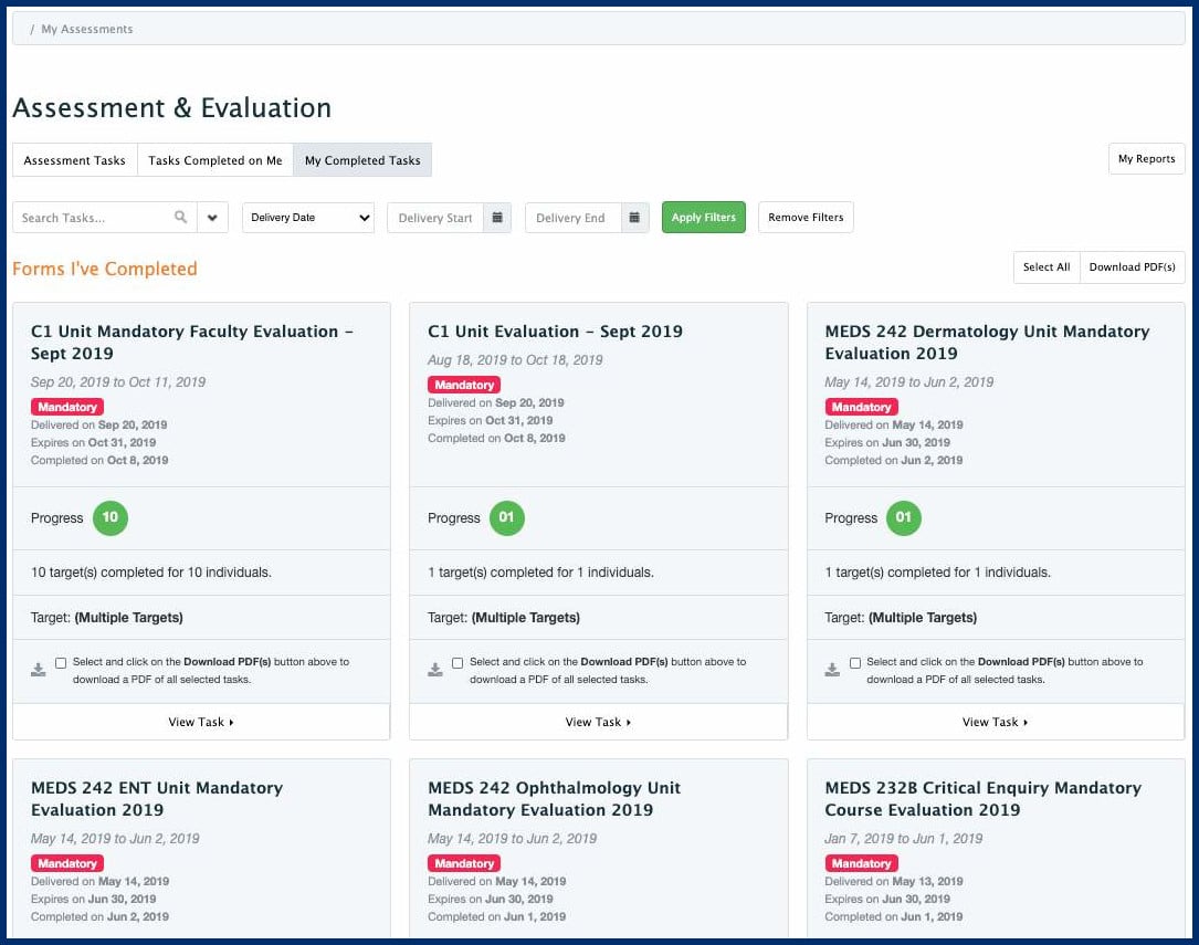 Learner Access to Assessment & Evaluation Tasks